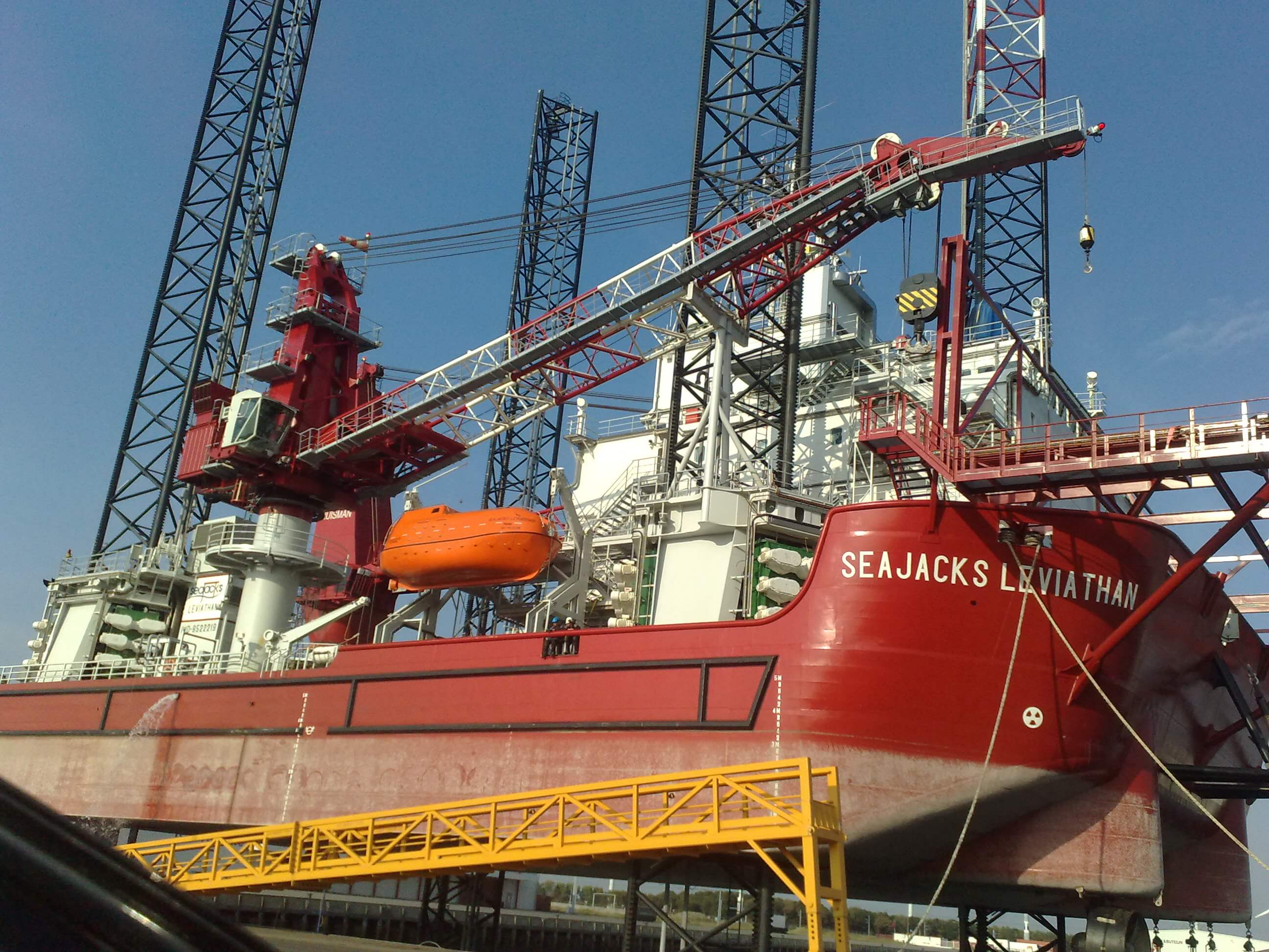 Seajack Leviathan • Werkenindeoffshore.nl